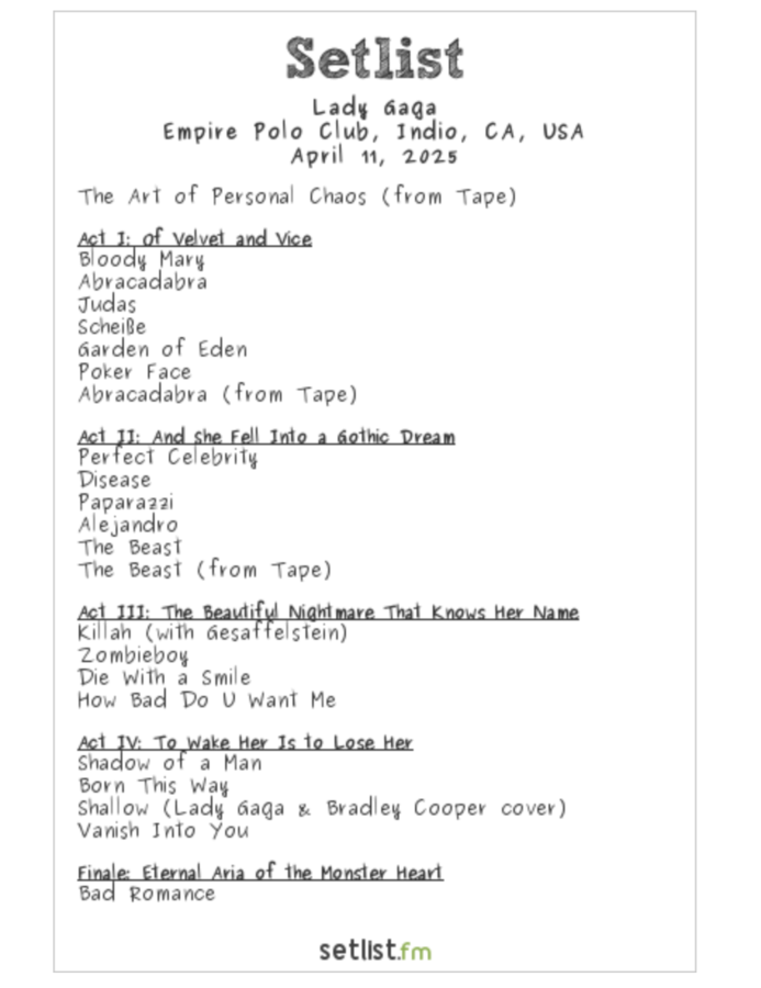 Top 14 Setlists of 2025 | setlist.fm